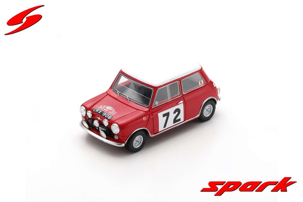 Mini Cooper S No.72 Rally Monte Carlo 1965 D. J. Morley - G. E. Morle ...